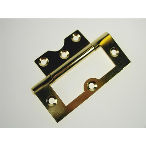 Stalbridge Building Supplies Ltd - Electro Brass Flush Hinge