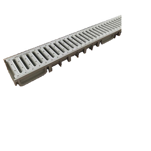 Stalbridge Building Supplies Ltd - Drainage Channel Shallow Grey 1 Metre