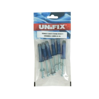Stalbridge Building Supplies Ltd - Blue Rosett Cavity Fixing 55mm